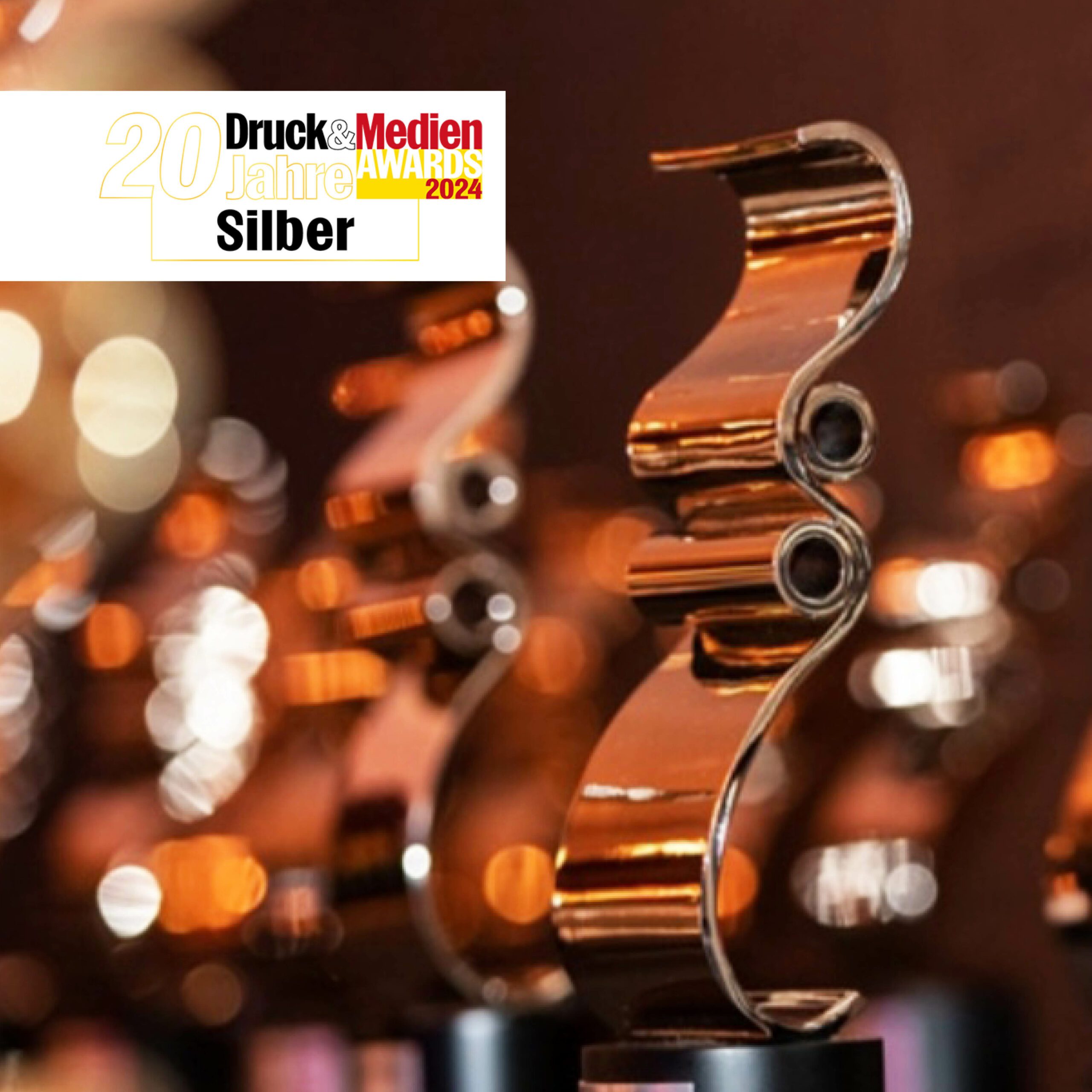 Druck & Medien Awards 2024: Einmal Silber bitte - Buchbinderei Schaumann